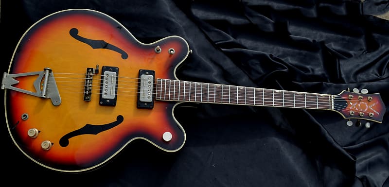 VOX VG6 Semi Acoustic Guitar - 1970s JApan ? | Reverb