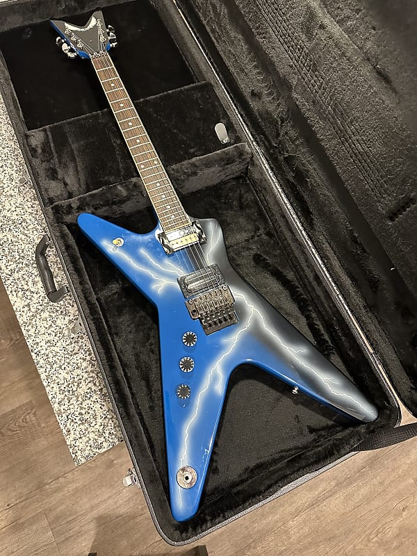 Left-Handed Dean Dimebag Dean from Hell CFH Electric Guitar | Reverb