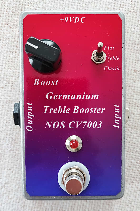 Treble Booster Der Range – GE Treble Booster mit NOS CV7003 | Reverb