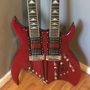 BC Rich 6/12 string double neck guitar | Reverb