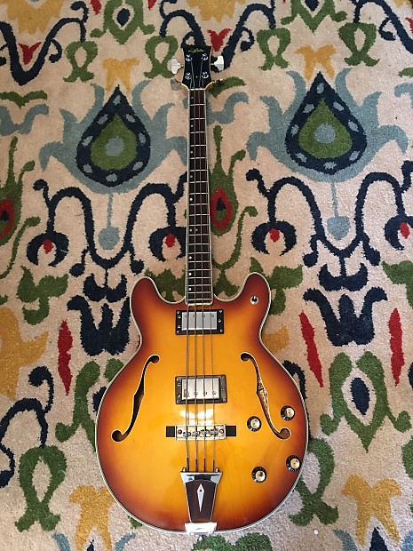Aria 335 Copy hollowbody Sunburst | Reverb