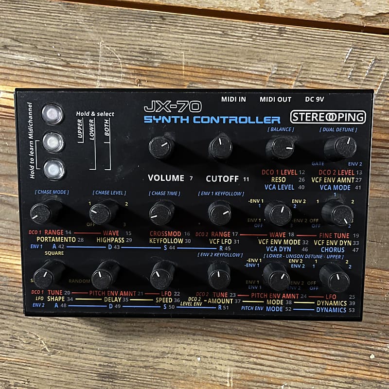 Stereoping JX-70 MIDI Synth Controller for Roland MKS-70 & | Reverb