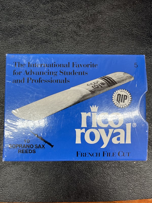 Vintage Rico Royal Soprano Sax Reeds 5 | Reverb