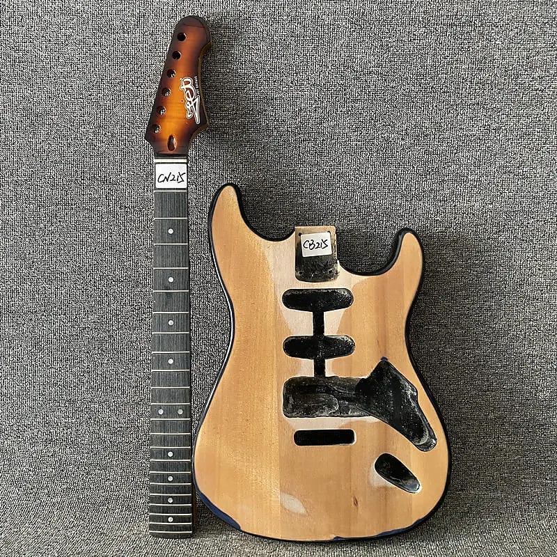 JET Guitar Stratocaster Strat Style Maple Neck with HSS Body | Reverb