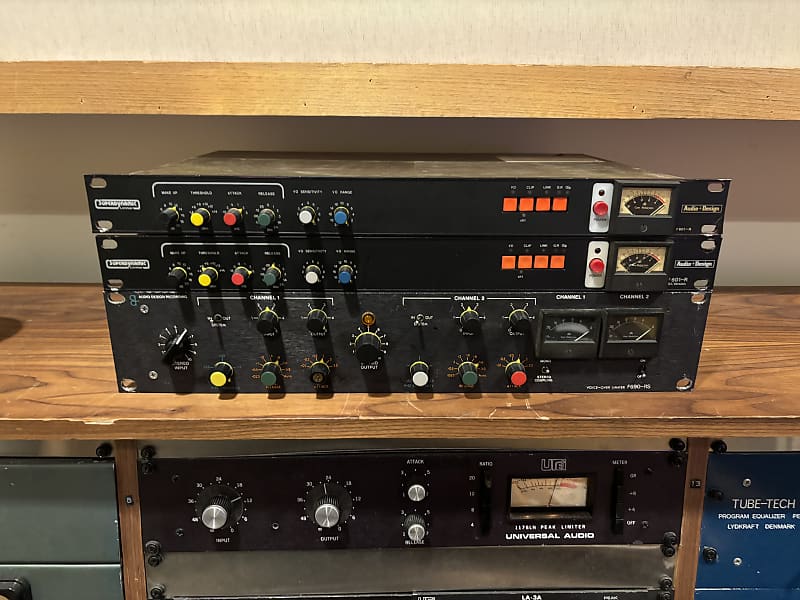 ADR Compex V/O limiter f690-rs + 2 x Audio Design F601-R | Reverb UK