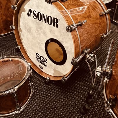 Sonor SQ2 Drum set High Gloss Walnut Root | Reverb