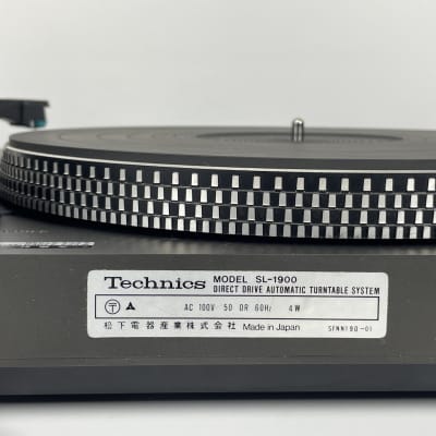 Technics SL-1900 with 271C-S Cartridge Watch Video Test, | Reverb