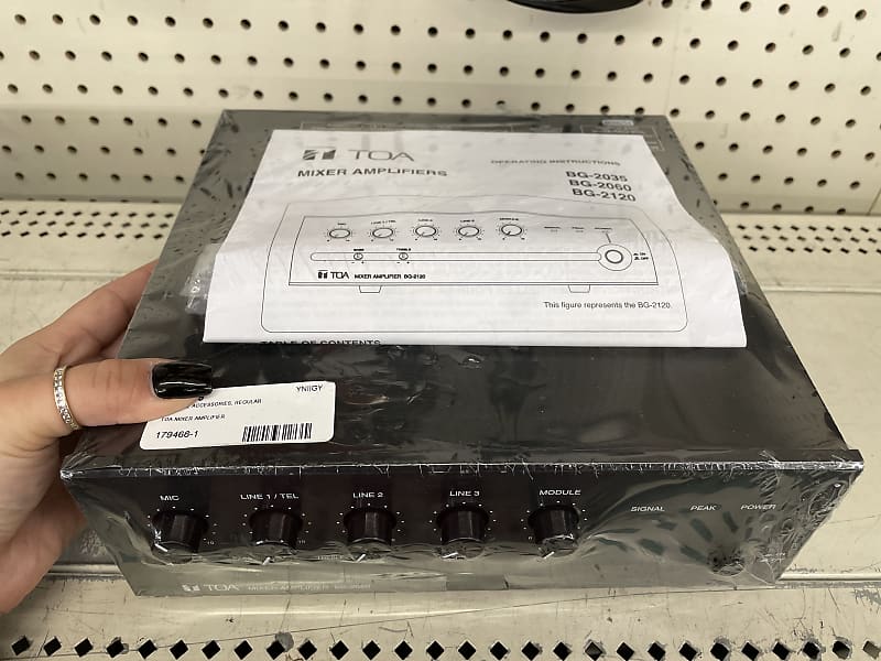 TOA BG-2060 2000’s - Black | Reverb