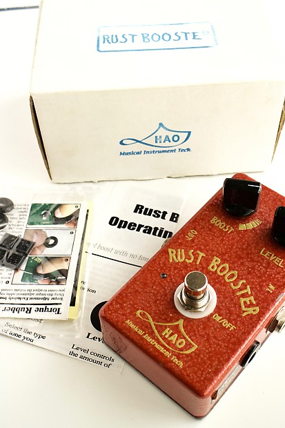 Hao Rust Booster transparent Boost / Tweedy overdrive - now | Reverb