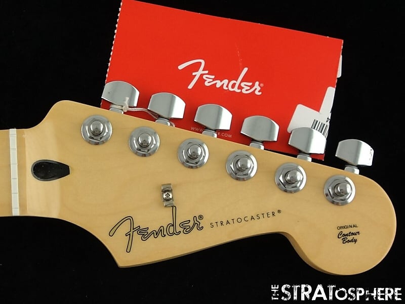 Fender Player Stratocaster Strat NECK & TUNERS 9.5" ' Modern | Reverb