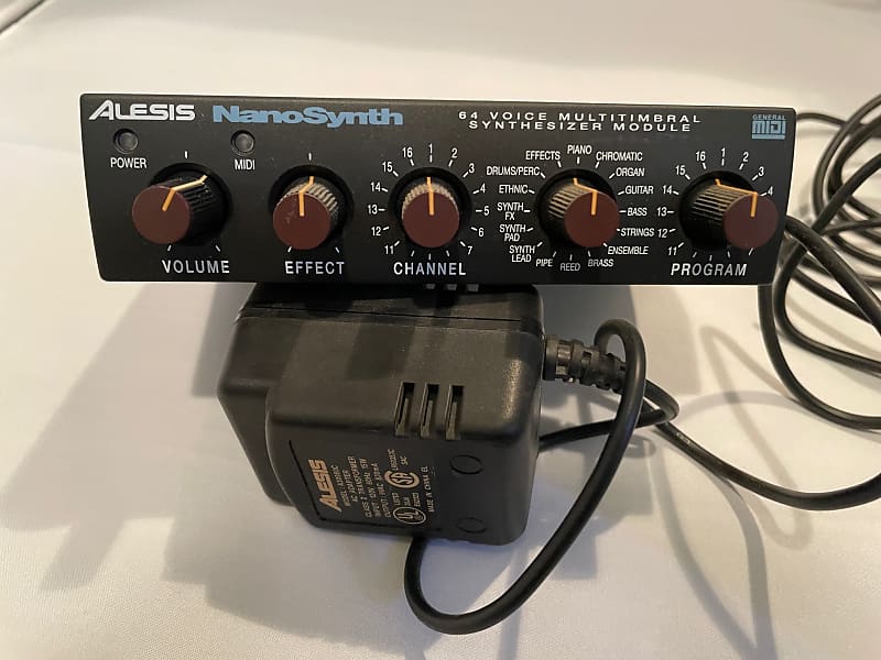 Alesis NanoSynth, 64 Voice Multitimbral Synthesizer Module | Reverb
