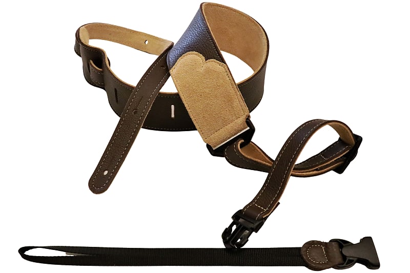 Franklin Strap Glove Leather Resonator Strap - Chocolate | Reverb