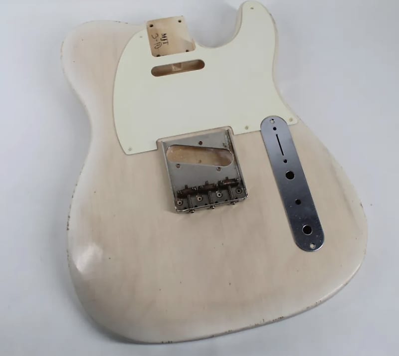 MJT Premium 1 Piece Lightweight Tele Body 2022 Aged Nitro | Reverb