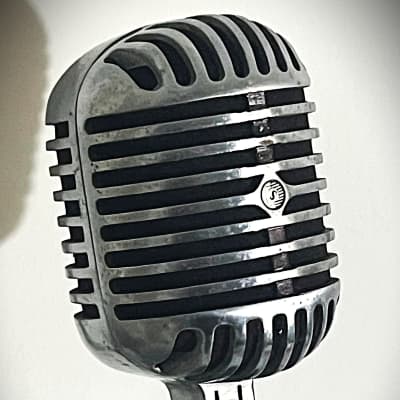 Vintage Shure 55 Fatboy Dynamic Microphone, 1940's, new | Reverb