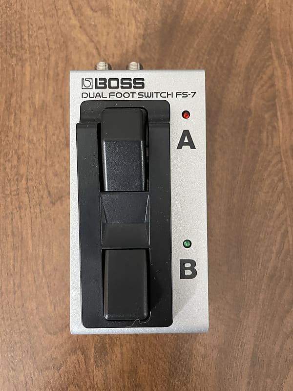 Boss Dual Footswitch FS-7 - Silver | Reverb