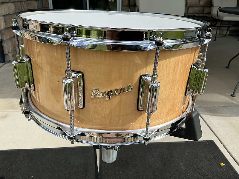 Rogers 6.5X14" Dyna-Sonic LTD Custom Snare Drum - Wildwood | Reverb