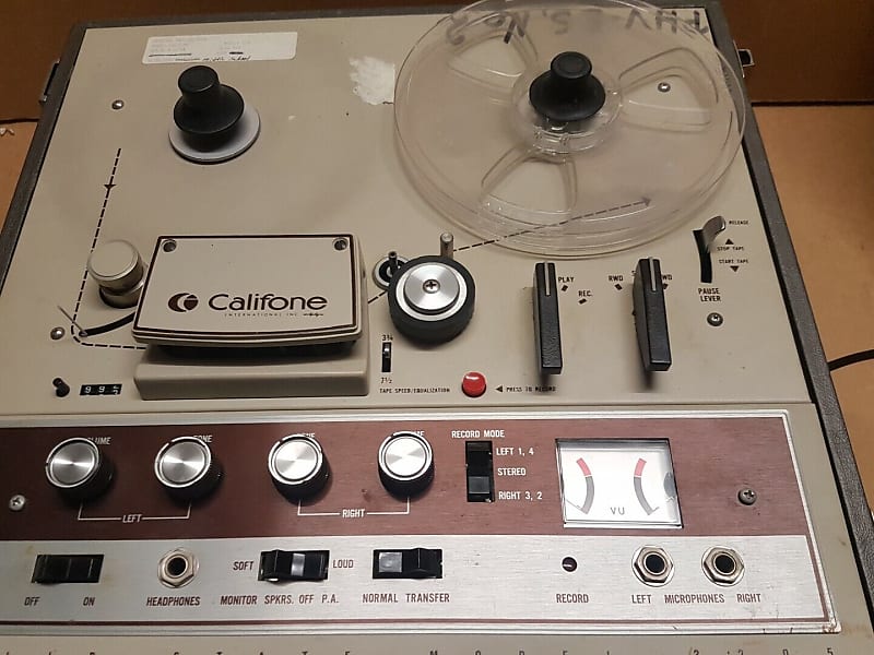 CALIFONE TAPE RECORDER 3205 REEL TO REEL Made in USA | Reverb