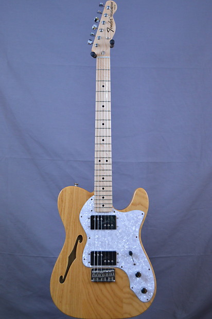 Fender 62 Telecaster Thinline Reissue Natural Semi-Hollow | Reverb