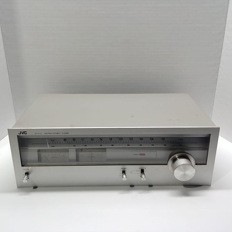 Vintage 1977 JVC JT-V22 Stereo Tuner AM/FM Hi-Fi | Reverb