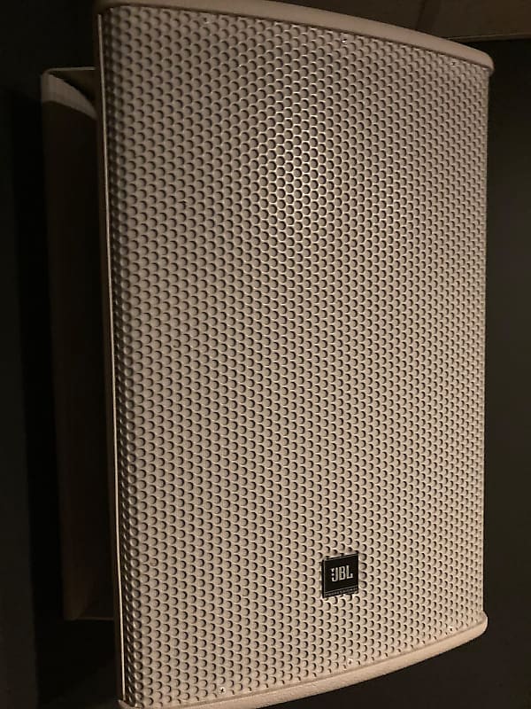 JBL AC2212/64-WH 2010s White (Pair) w/MTU4 mounting brackets | Reverb