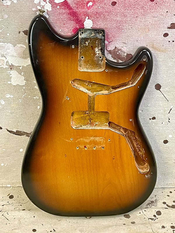 1963 Fender Musicmaster or Duo Sonic Guitar Body | Reverb Australia