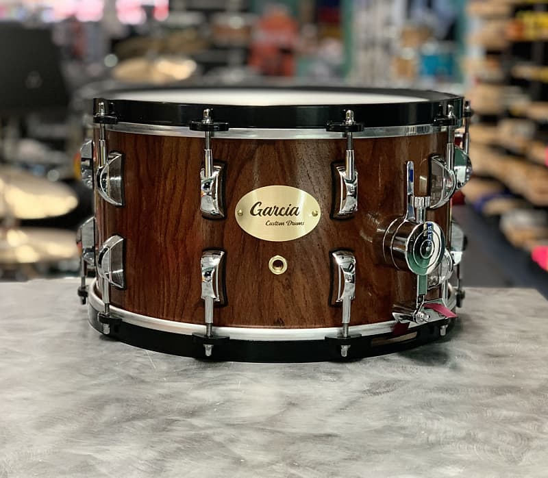 Garcia Drums 8x14 Mesquite Stave Shell Snare Drum | Reverb