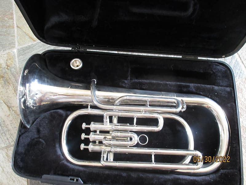 Bestler brand baritone , Silver | Reverb