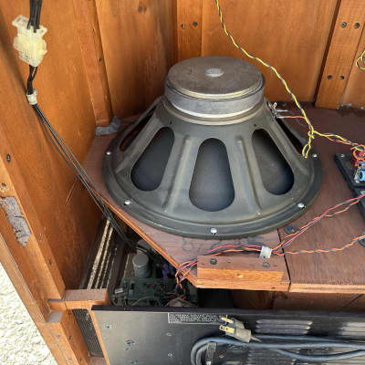 Leslie Speaker Model 720 In Cabinet 70's? - Wood | Reverb