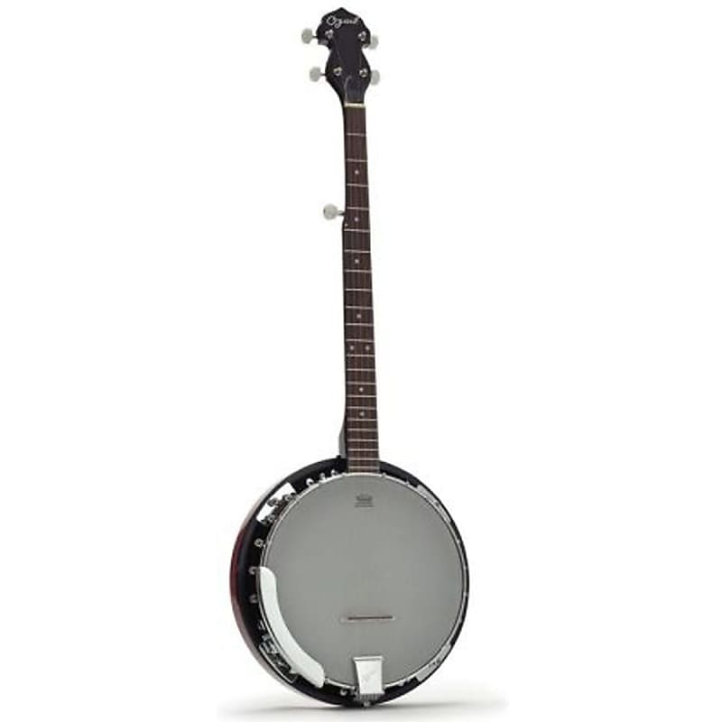 Ozark 5 String Banjo Left Handed and Padded Cover | Reverb