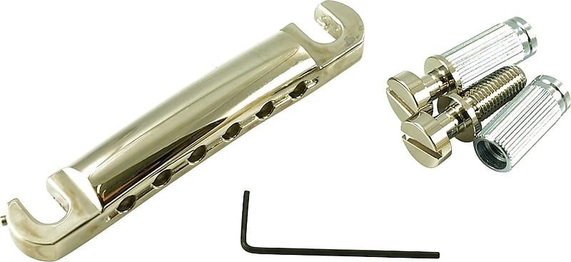 TonePros Standard Stop Tailpiece Nickel | Reverb