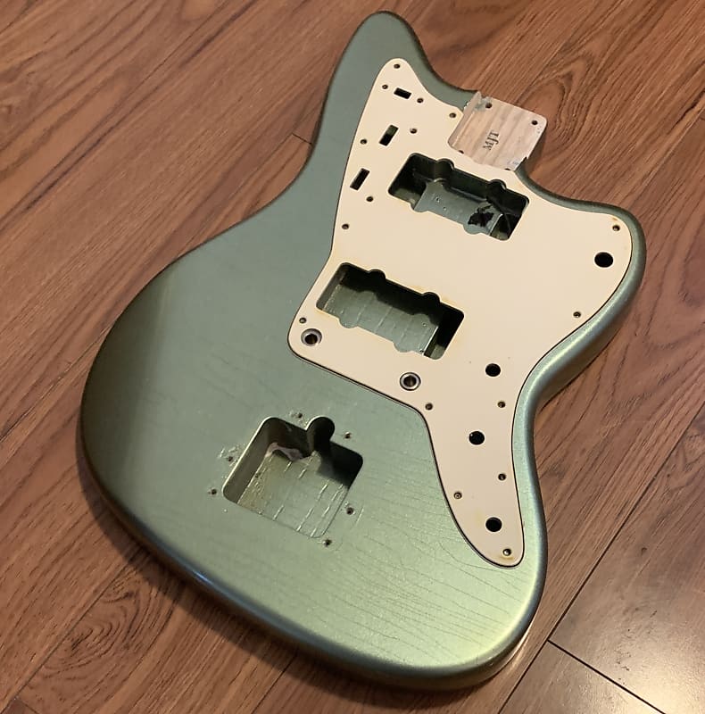 MJT Jazzmaster Body 3.9lbs- Aged Ice Blue Metallic | Reverb
