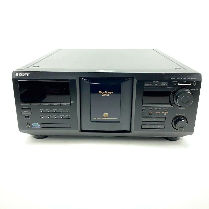 Sony CDP-CX450 400 CD Mega Storage Player CD Changer w/ | Reverb