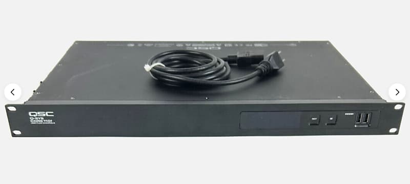 QSC Q-Sys Core 110f with UCI, Scripting & Dante License | Reverb