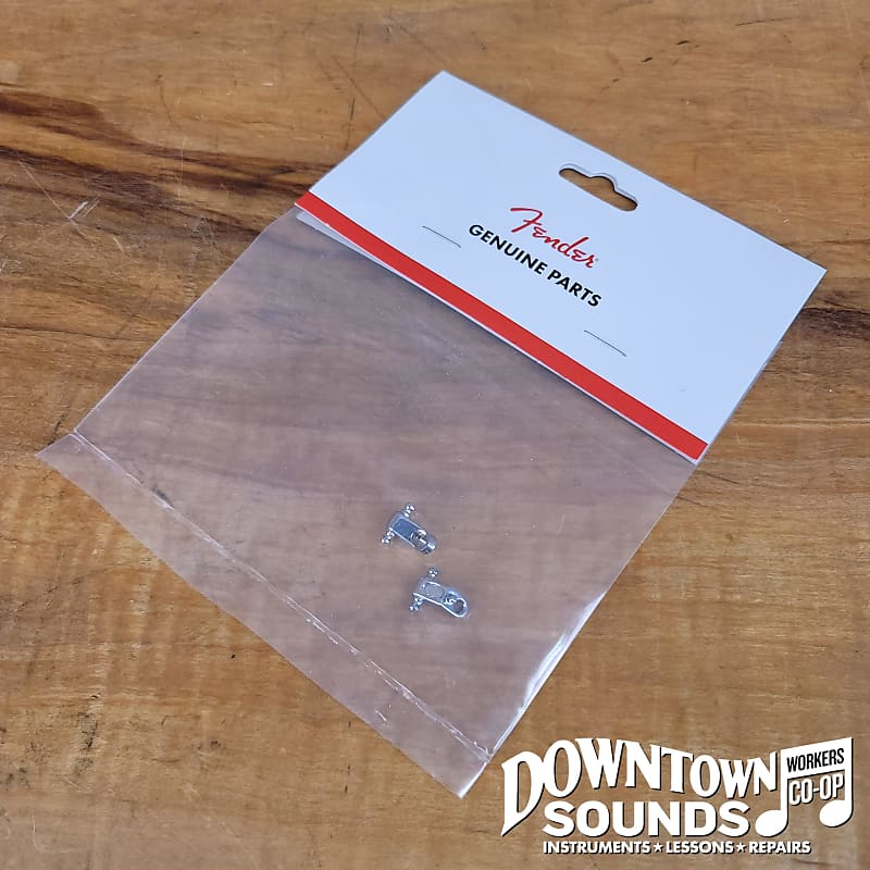 Fender American Standard String Guides - Chrome, set of 2 | Reverb