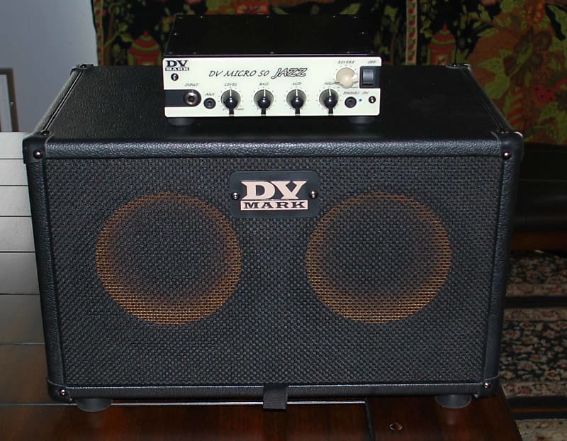 DV Mark / DV MICRO 50 Jazz Amp w/ DV Jazz 208 Speaker Cabinet | Reverb