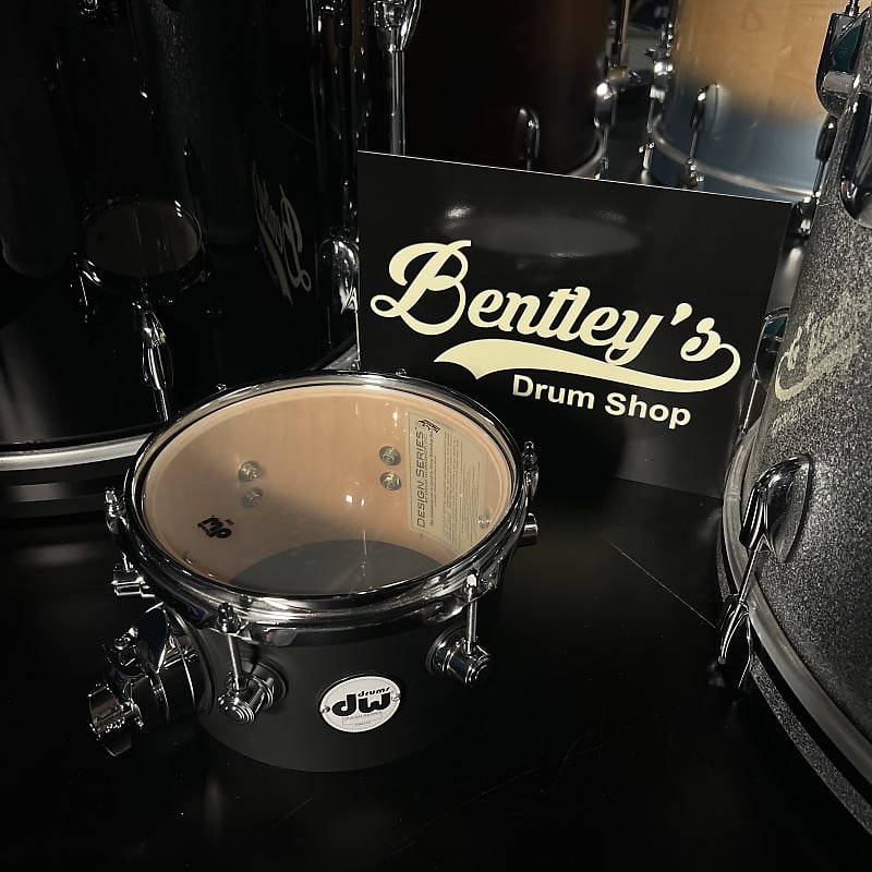 DW Design Series 5x8" Concert Tom in Black Satin | Reverb