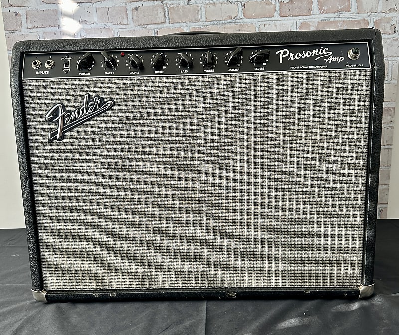 Fender Prosonic - LO Serial # - Combo Amp 1996 - Black | Reverb