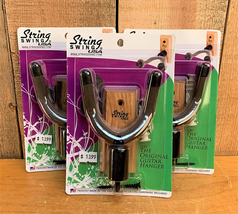String Swing 6-String Guitar Wall Hanger (3 Pack) | Reverb