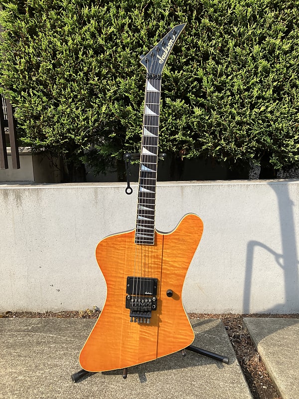 Jackson Fire bird 1988 - Sunburst | Reverb