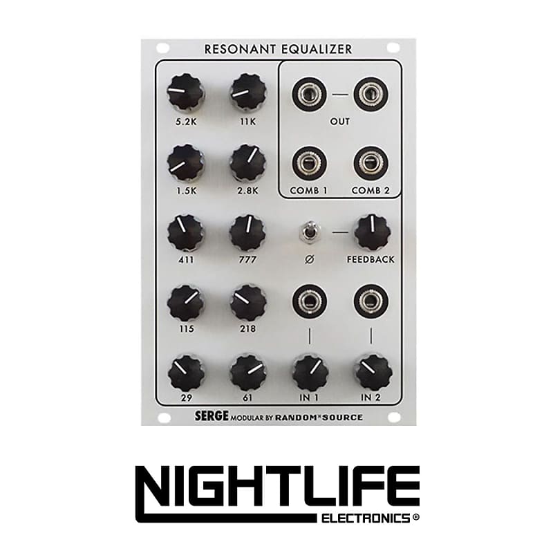 Serge by Random Source Resonant Equalizer (EQ) | Reverb