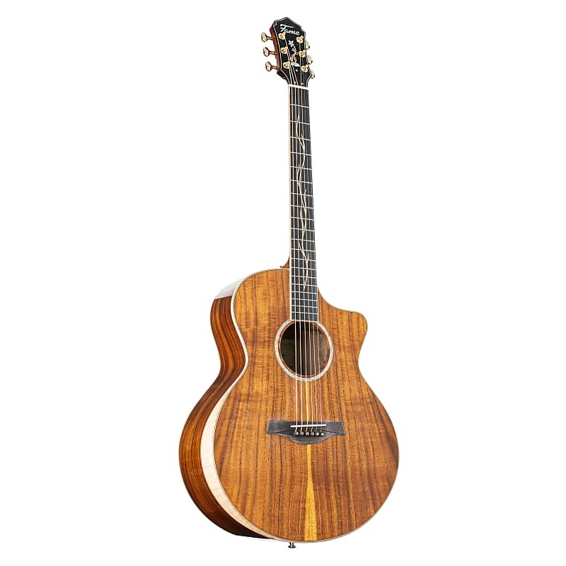 Fame Koa Deluxe Satin Top - Acoustic Guitar | Reverb