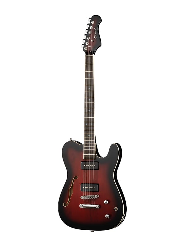 E219RDS Electric Guitar, red sunburst, Caraya | Reverb