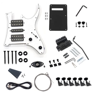 JEM Style DIY Guitar Kit. Basswood body, Maple neck | Reverb Canada