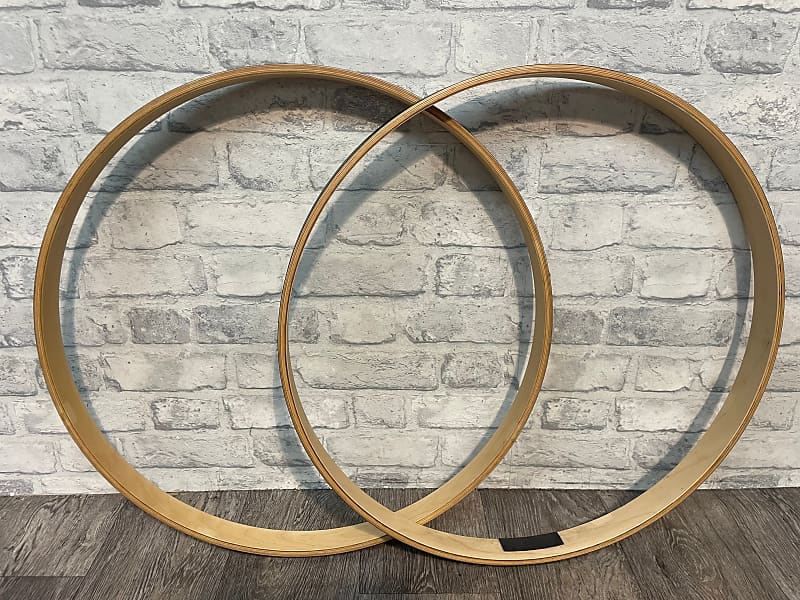 Mapex Mars Bass Drum 22” Wooden Hoops Rims Hardware Tension | Reverb