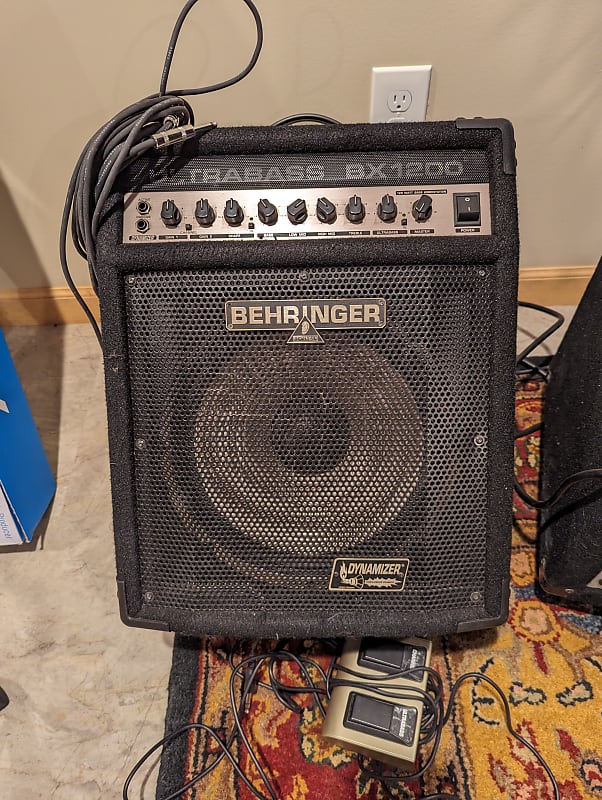 Behringer BX1200 Ultrabass Dynamizer Amp 2004-2005 - Black | Reverb