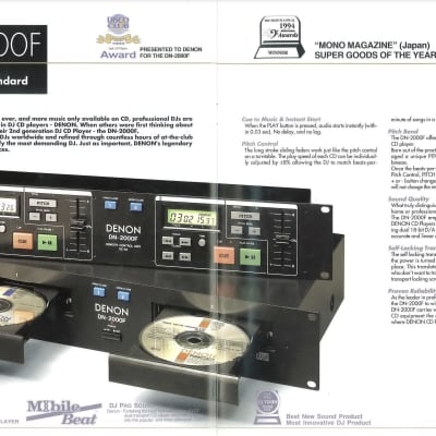 Denon DN-2000F - Black | Reverb