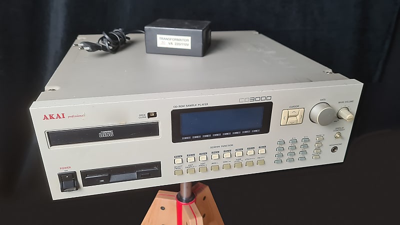 AKAI CD3000 Classic 90' Sampler Original MANUAL included! | Reverb