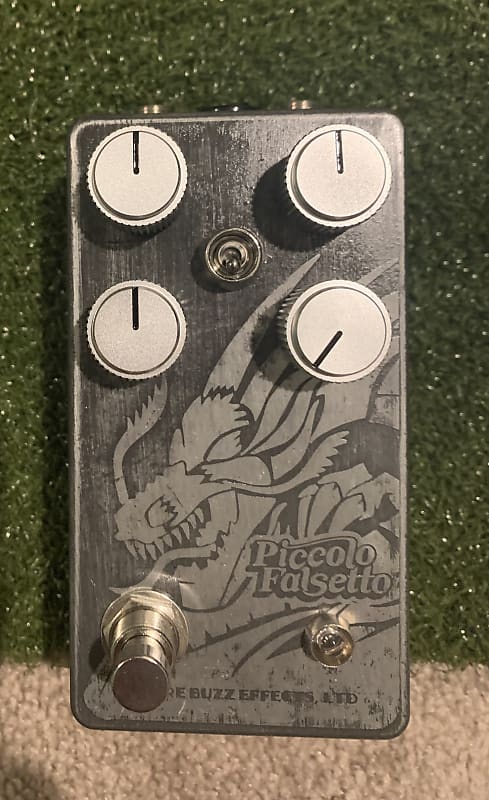 Rare Buzz Effects Custom Piccolo Falsetto Silver/black | Reverb