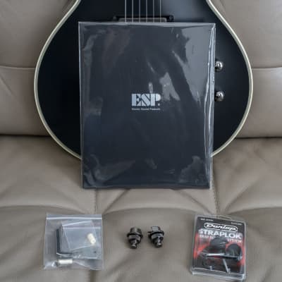 ESP Eclipse Original - Black Satin - Japan Custom Shop 2021 | Reverb