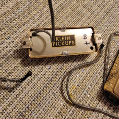 Klein Firebird Electroc Guitar Gold Pickup Set (Neck & | Reverb